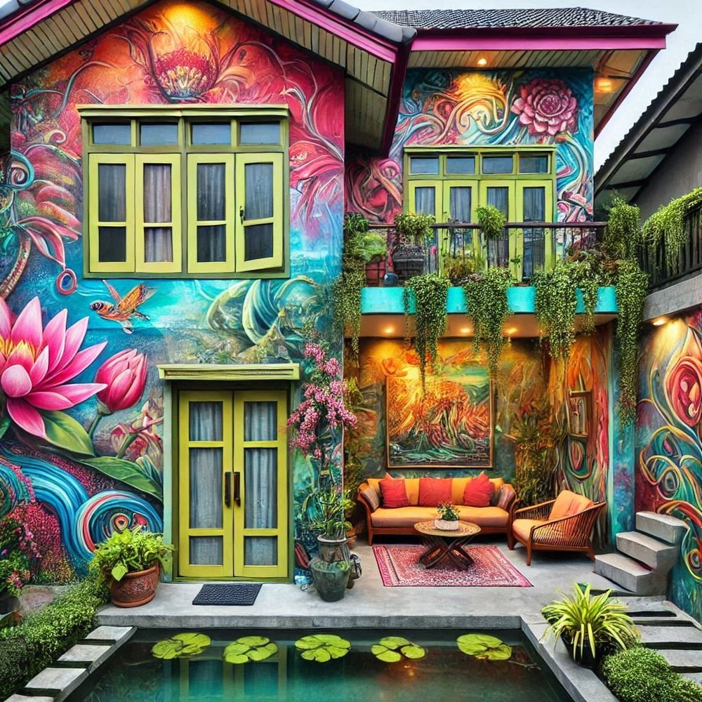 15 Artistic House Ideas to Unleash Your Creativity