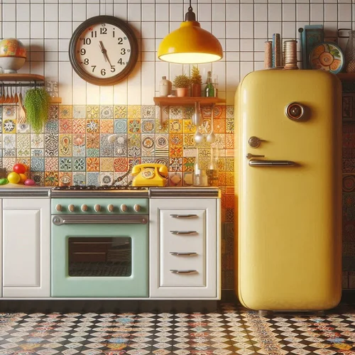 15 Vibrant Retro Kitchen Decor Ideas for Nostalgia