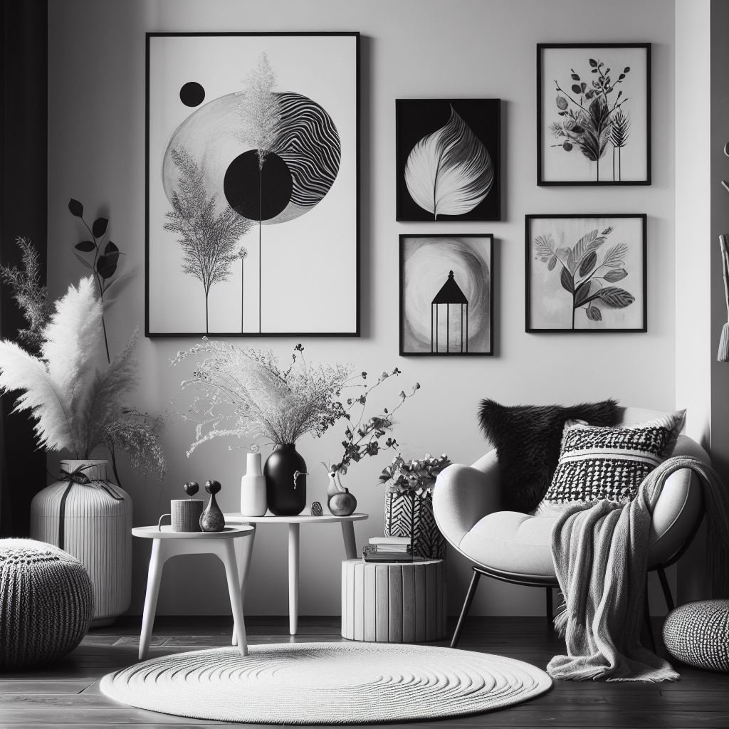 15 Chic Black and White Home Decor Ideas for Elegance