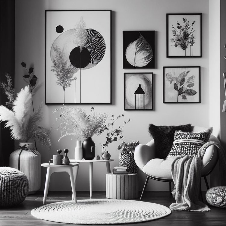 15 Chic Black and White Home Decor Ideas for Elegance