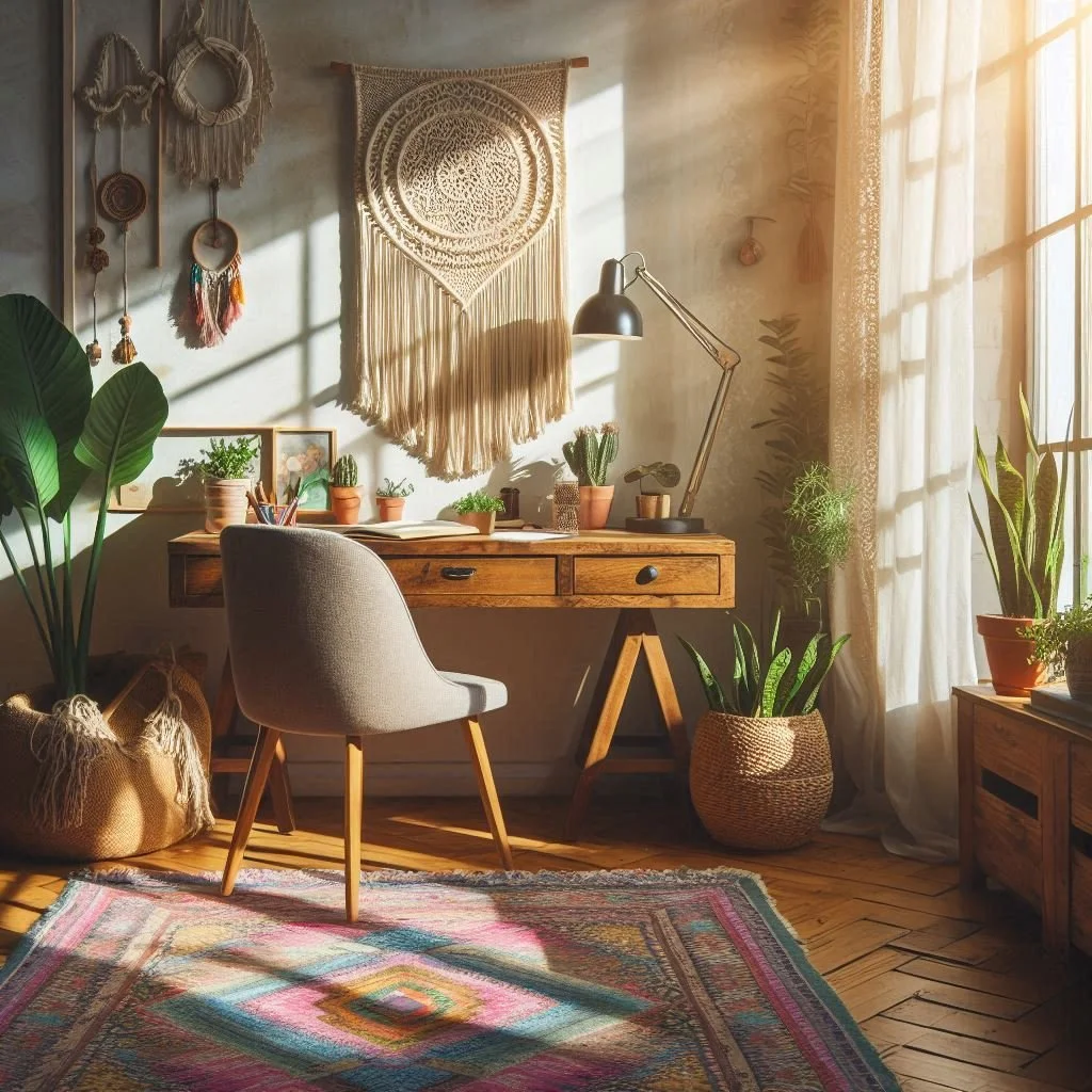 15 Boho Chic Office Ideas for a Stylish Workspace