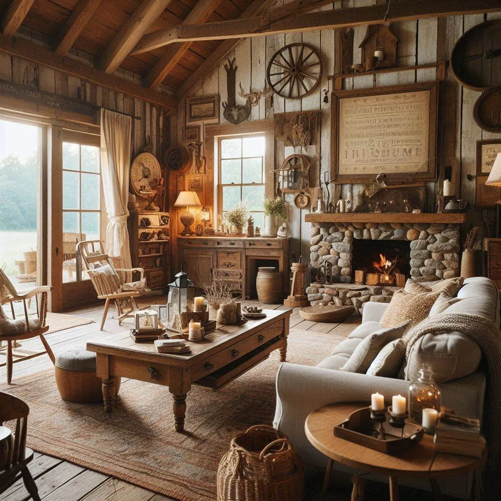 15 Rustic Farmhouse Living Room Ideas for Cozy Charm