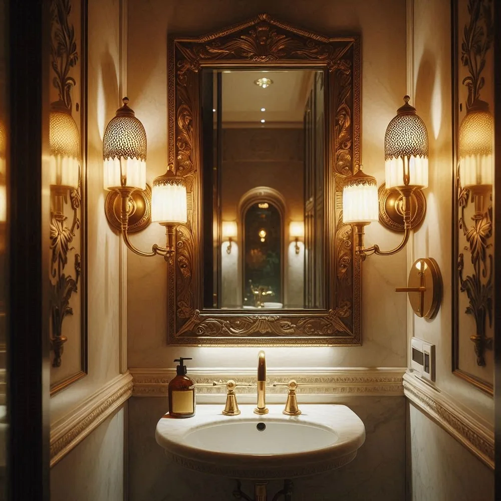 15 Narrow Small Powder Room Ideas for Tight Spaces