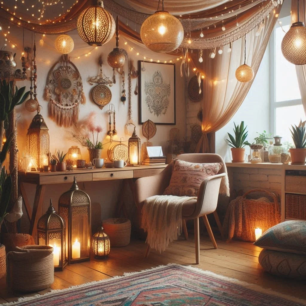 15 Boho Chic Office Ideas for a Stylish Workspace