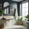 15 Navy Blue Bathroom Ideas for a Bold Look