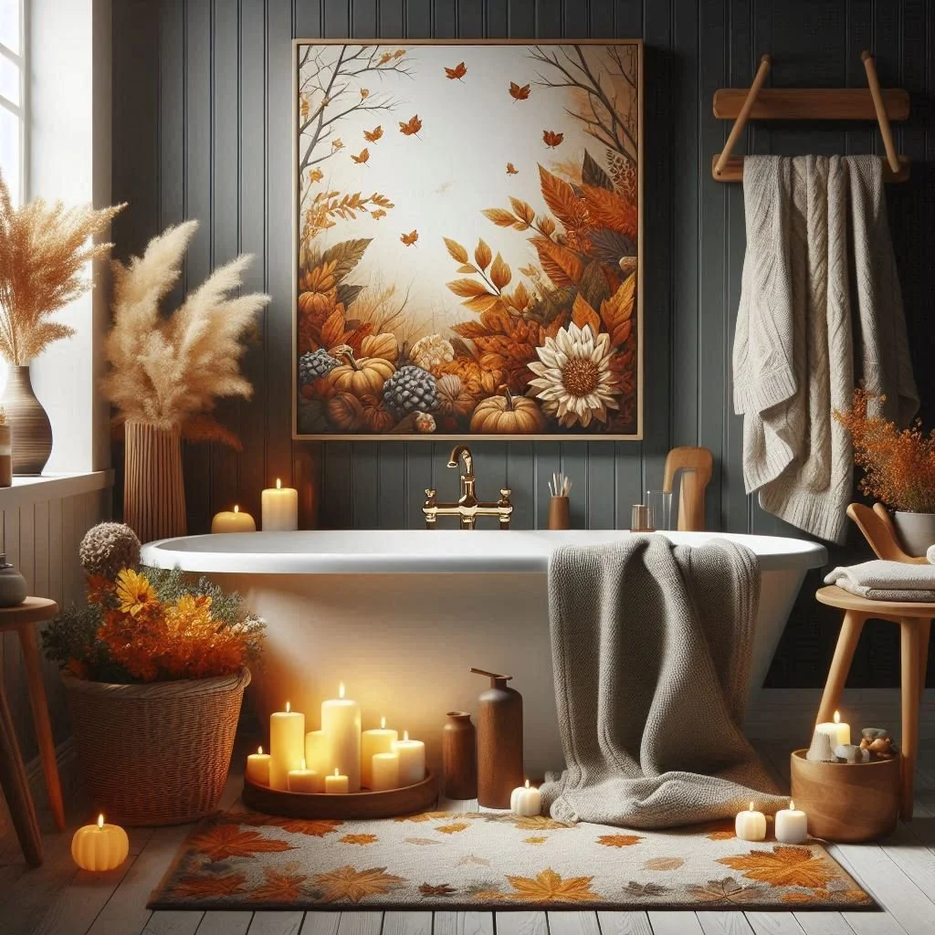 15 Autumn Bathroom Decor Ideas for Cozy Vibes