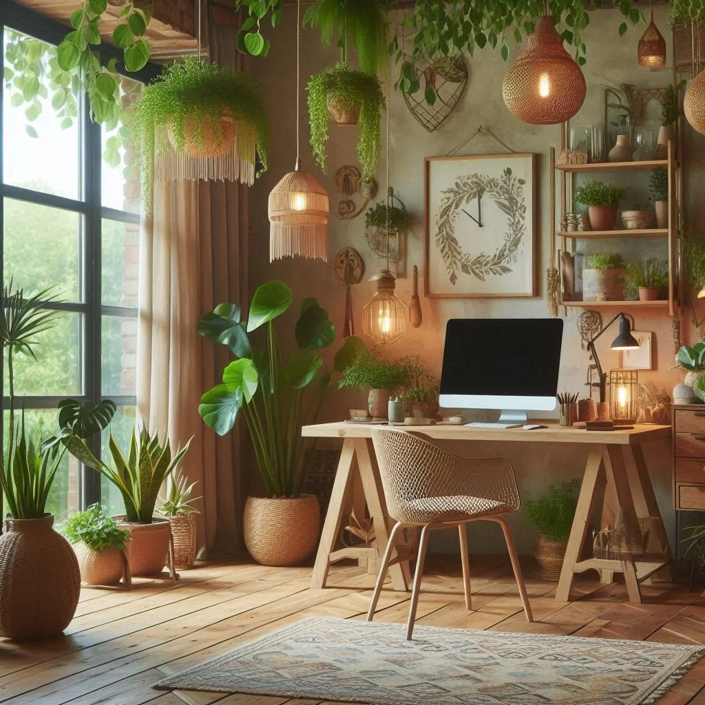 15 Boho Chic Office Ideas for a Stylish Workspace