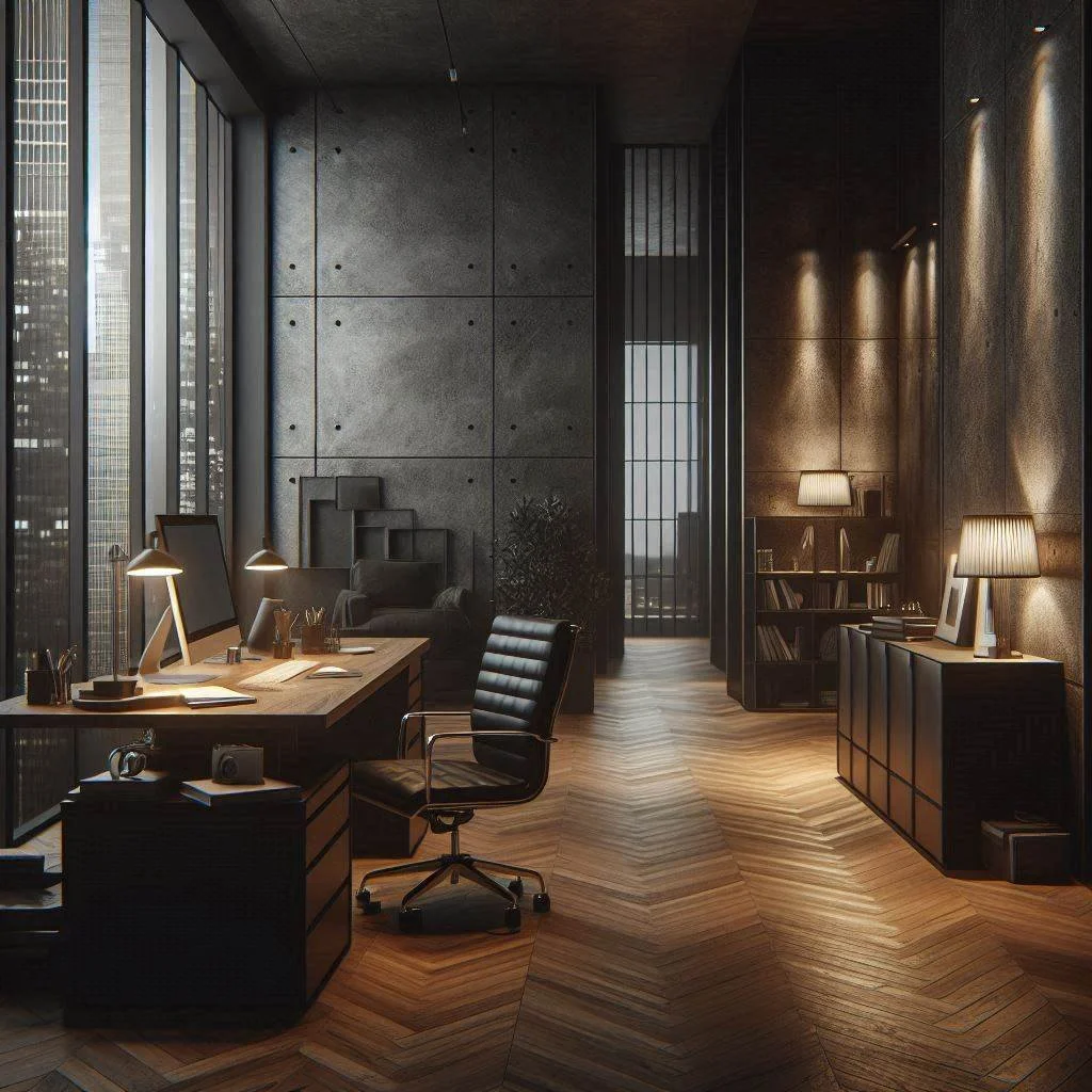 15 Dark Office Ideas for a Bold and Stylish Workspace