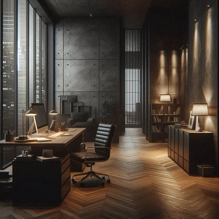 15 Dark Office Ideas for a Bold and Stylish Workspace