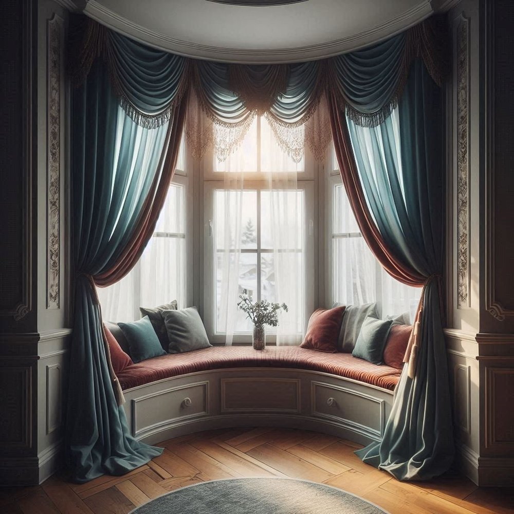 15 Bay Window Curtains Ideas for a Stylish Look