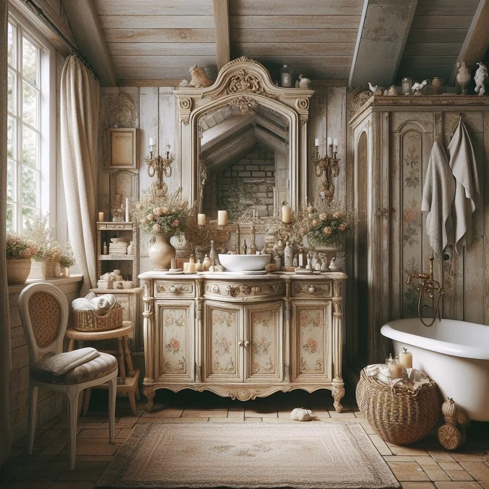15 Charming French Country Bathroom Ideas for Elegance