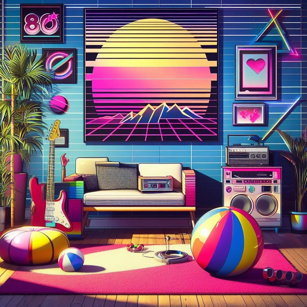 Retro Revival: A Journey Through 80s Interior Design Trends