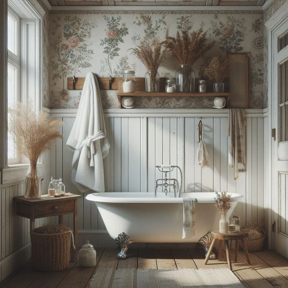 15 Enchanting Cottagecore Bathroom Ideas for Rustic Charm
