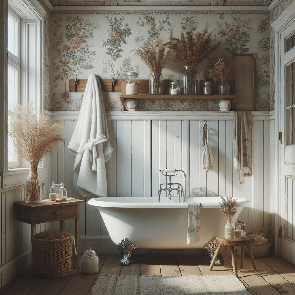 15 Enchanting Cottagecore Bathroom Ideas for Rustic Charm