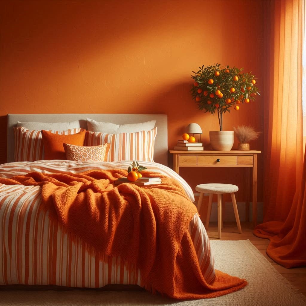 15 Orange Bedroom Ideas for a Vibrant, Cozy Space