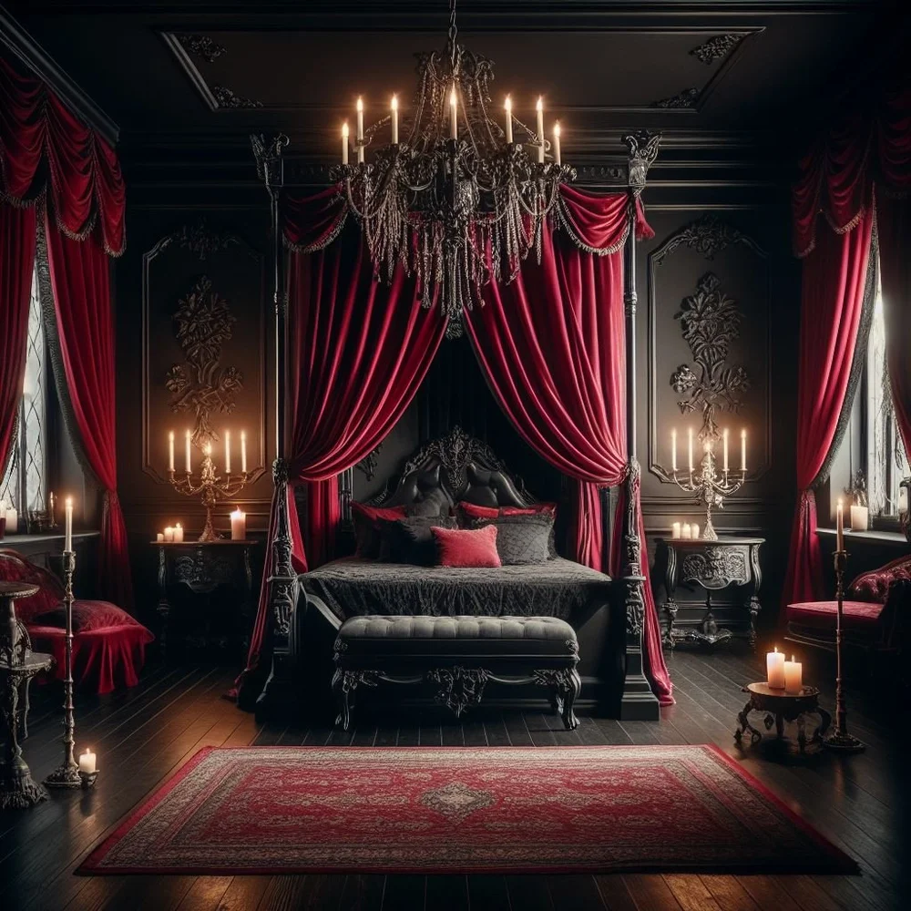 15 Captivating Gothic Bedroom Ideas for Dark Elegance