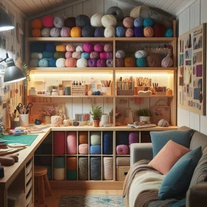 15 Small Craft Room Ideas for Creative Spaces