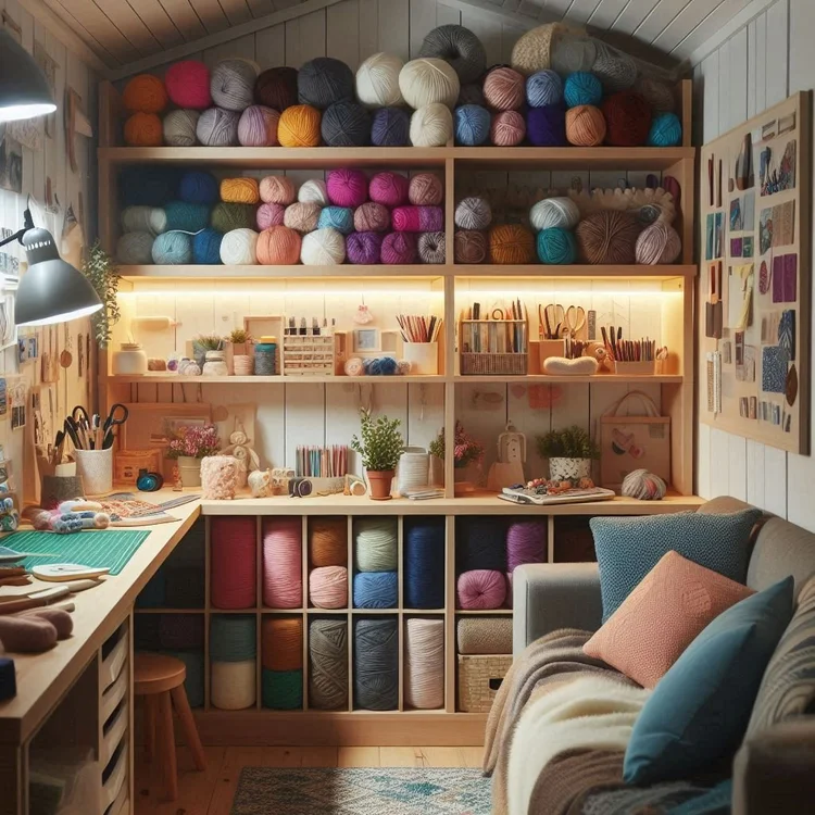 15 Small Craft Room Ideas for Creative Spaces