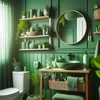 15 Green Bathroom Ideas for a Fresh, Natural Look