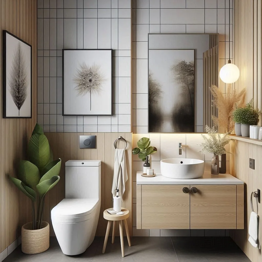 15 Narrow Small Powder Room Ideas for Tight Spaces