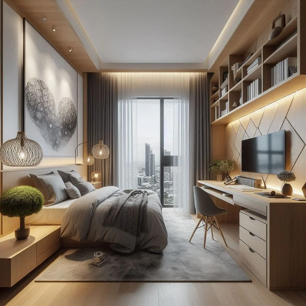 15 Smart Bedroom Office Ideas for Small Spaces