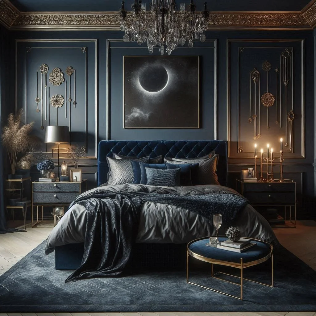 15 Dark Blue Bedroom Ideas for a Stylish Space