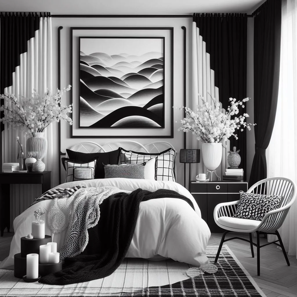 15 Chic Black and White Home Decor Ideas for Elegance