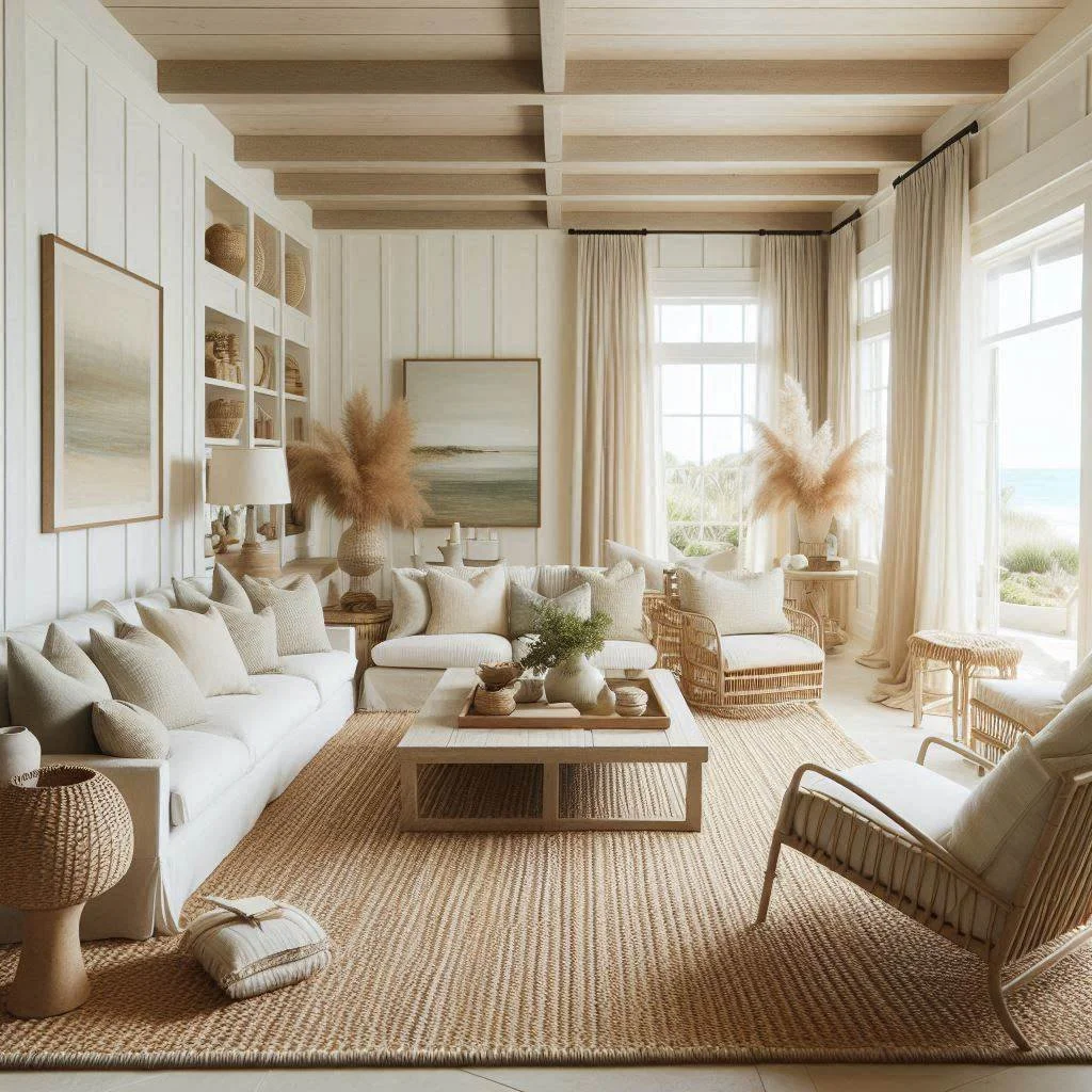 15 Neutral Coastal Living Room Ideas for Relaxing Vibes — Lord Decor