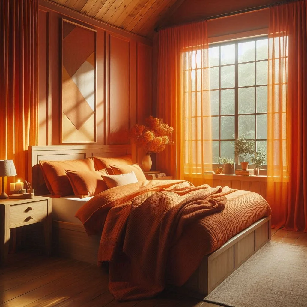 15 Orange Bedroom Ideas for a Vibrant, Cozy Space