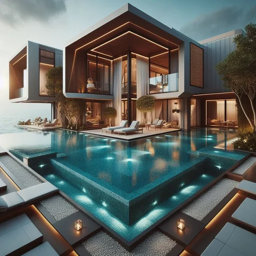 15 Geometric House Design Ideas for Redefining Modern Living