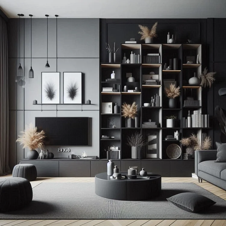 15 Stunning Black and Grey Living Room Ideas for Elegance