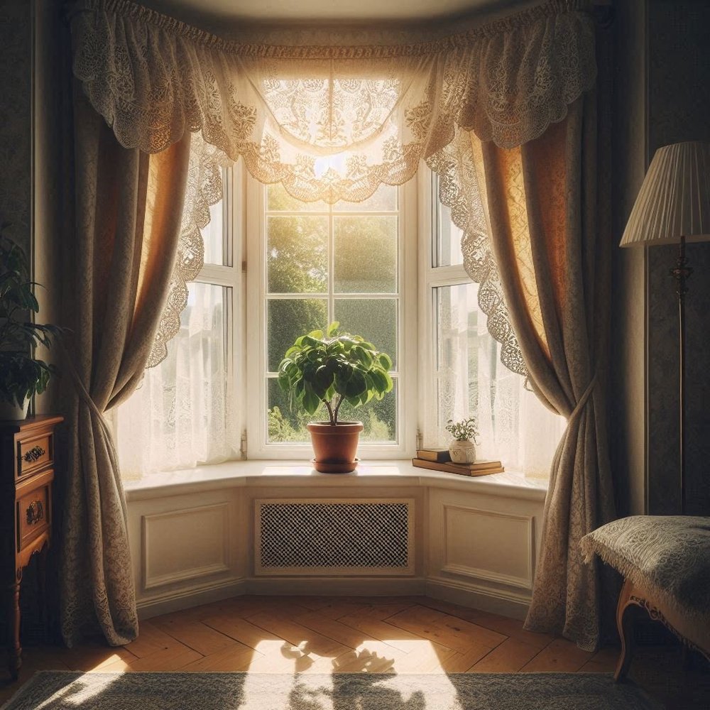 15 Bay Window Curtains Ideas for a Stylish Look