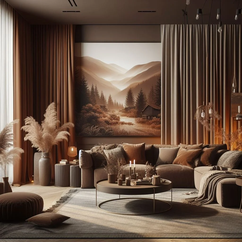 15 Warm Brown Living Room Ideas for Cozy Comfort