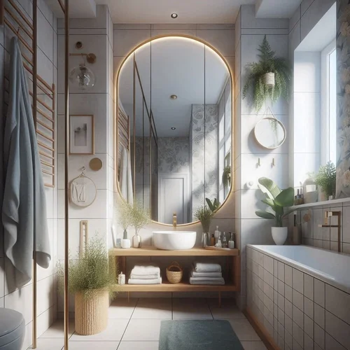 15 Narrow Bathroom Designs to Maximize Space