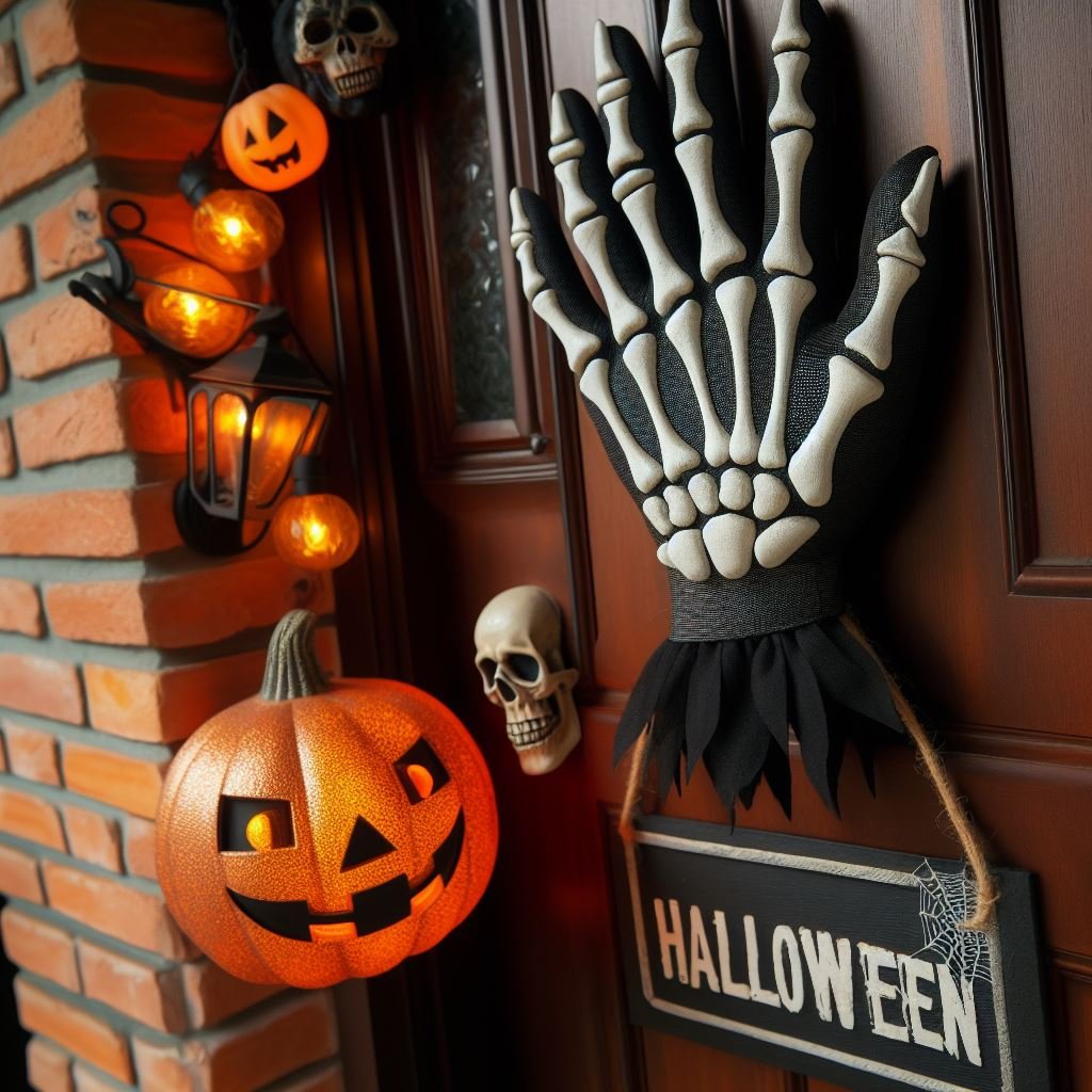 10 Spooky Halloween Door Decorations for a Haunted Welcome