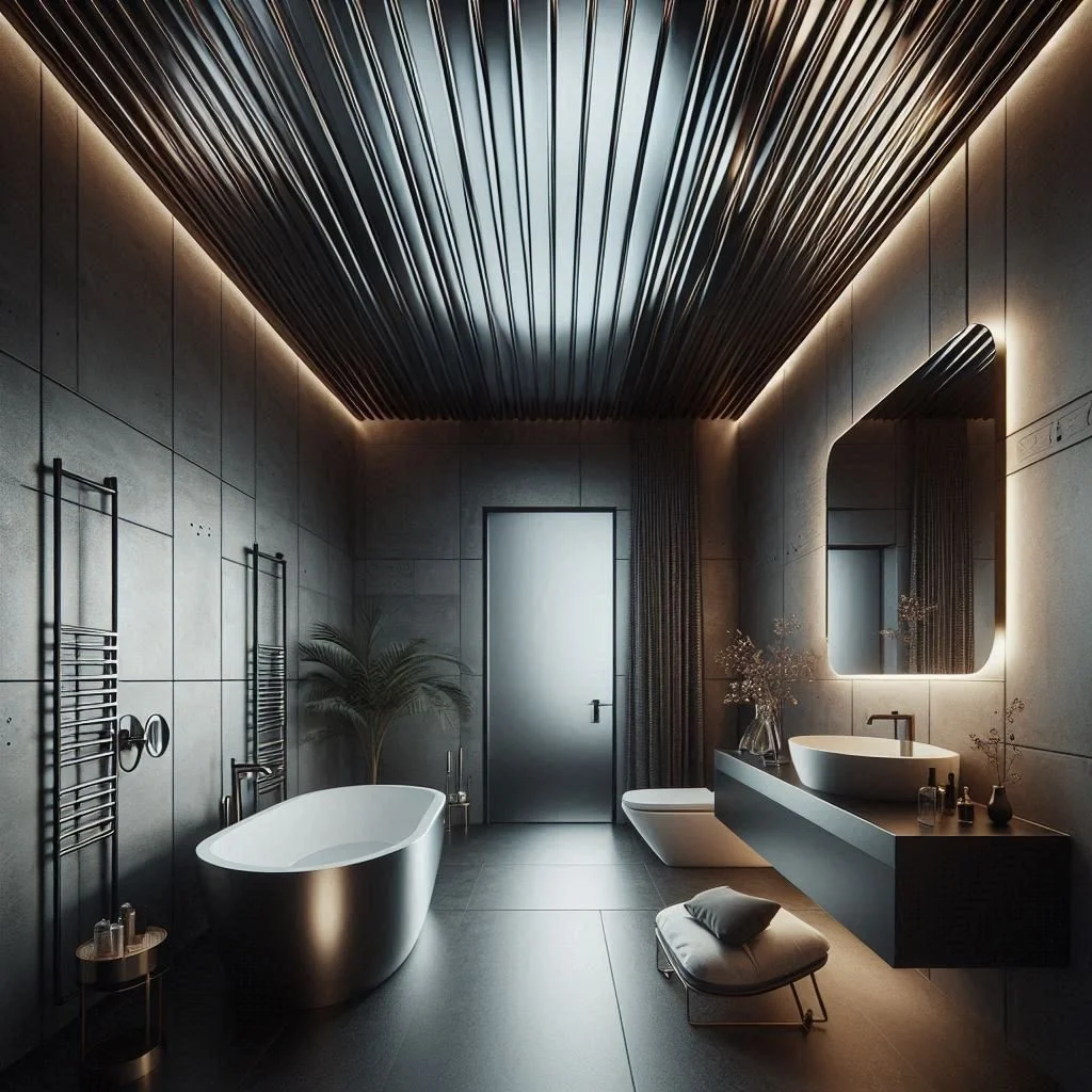 15 Bathroom Ceiling Design Ideas for a Fresh Upgrade