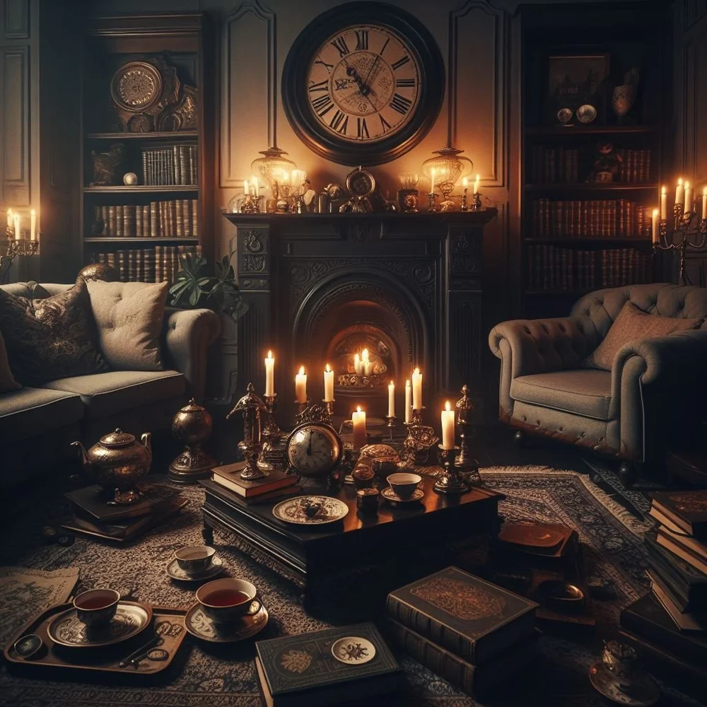 10 Dark Academia Living Room Ideas for Literary Elegance