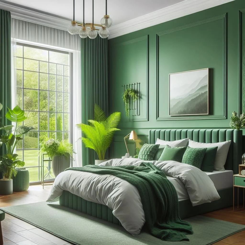 15 Refreshing Green Bedroom Ideas for Tranquility