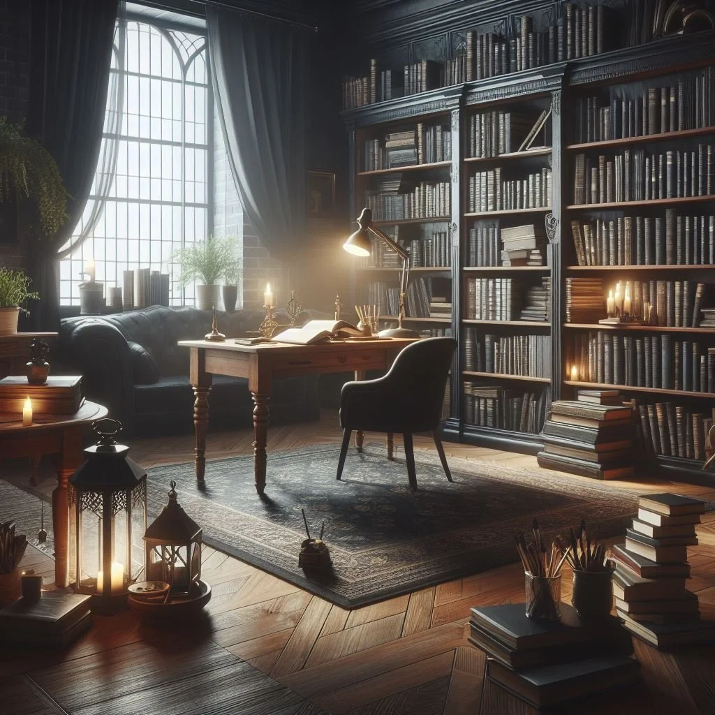 10 Dark Academia Living Room Ideas for Literary Elegance