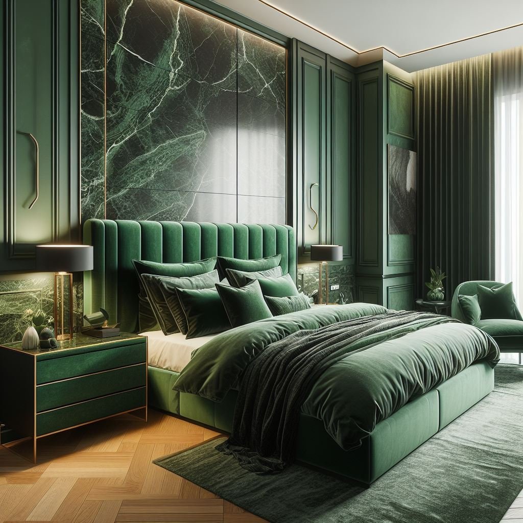 15 Refreshing Green Bedroom Ideas for Tranquility