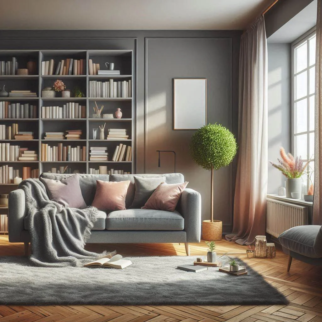 Simple Living Room Ideas Grey
