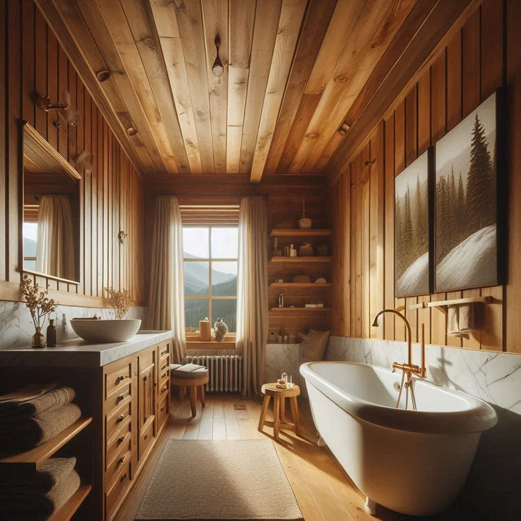 15 Bathroom Ceiling Design Ideas for a Fresh Upgrade