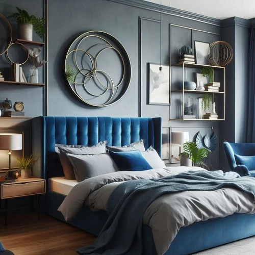 15 Blue and Grey Bedroom Ideas for a Relaxing Space