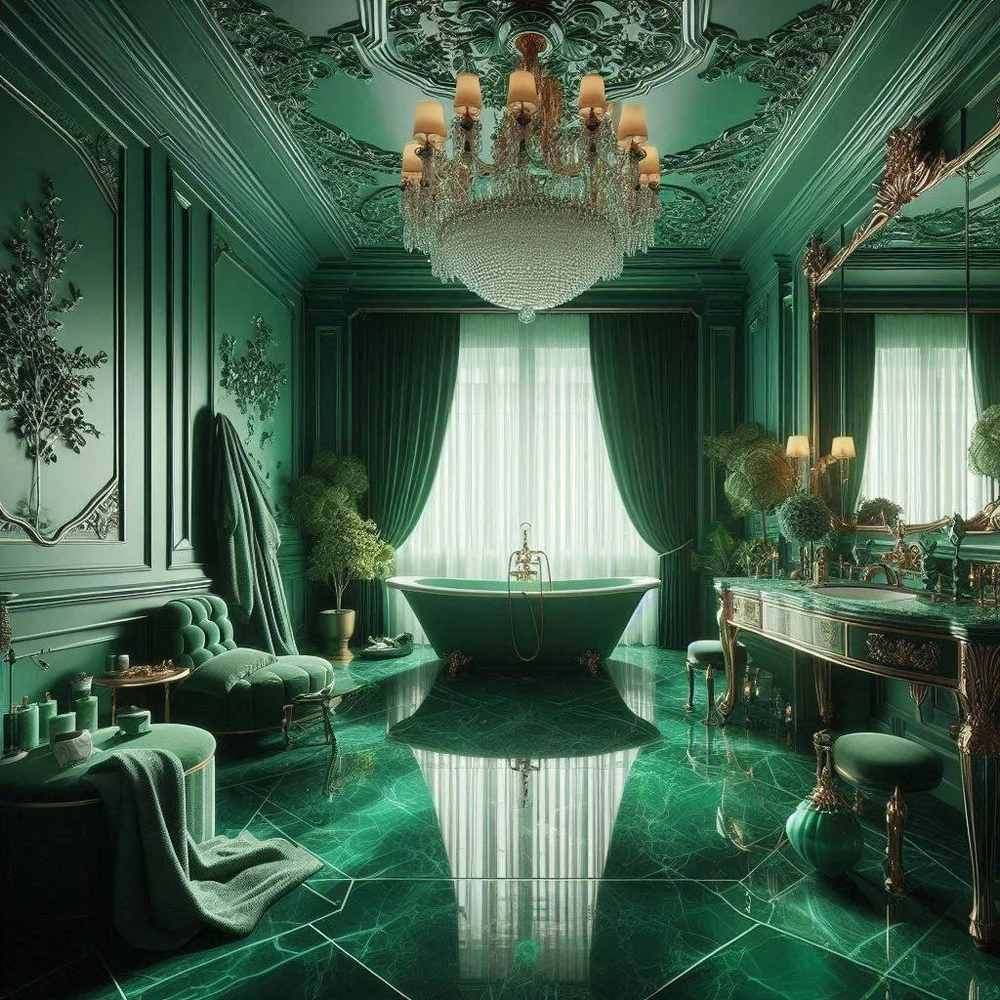 15 Emerald Green Bathroom Ideas for Luxe Elegance