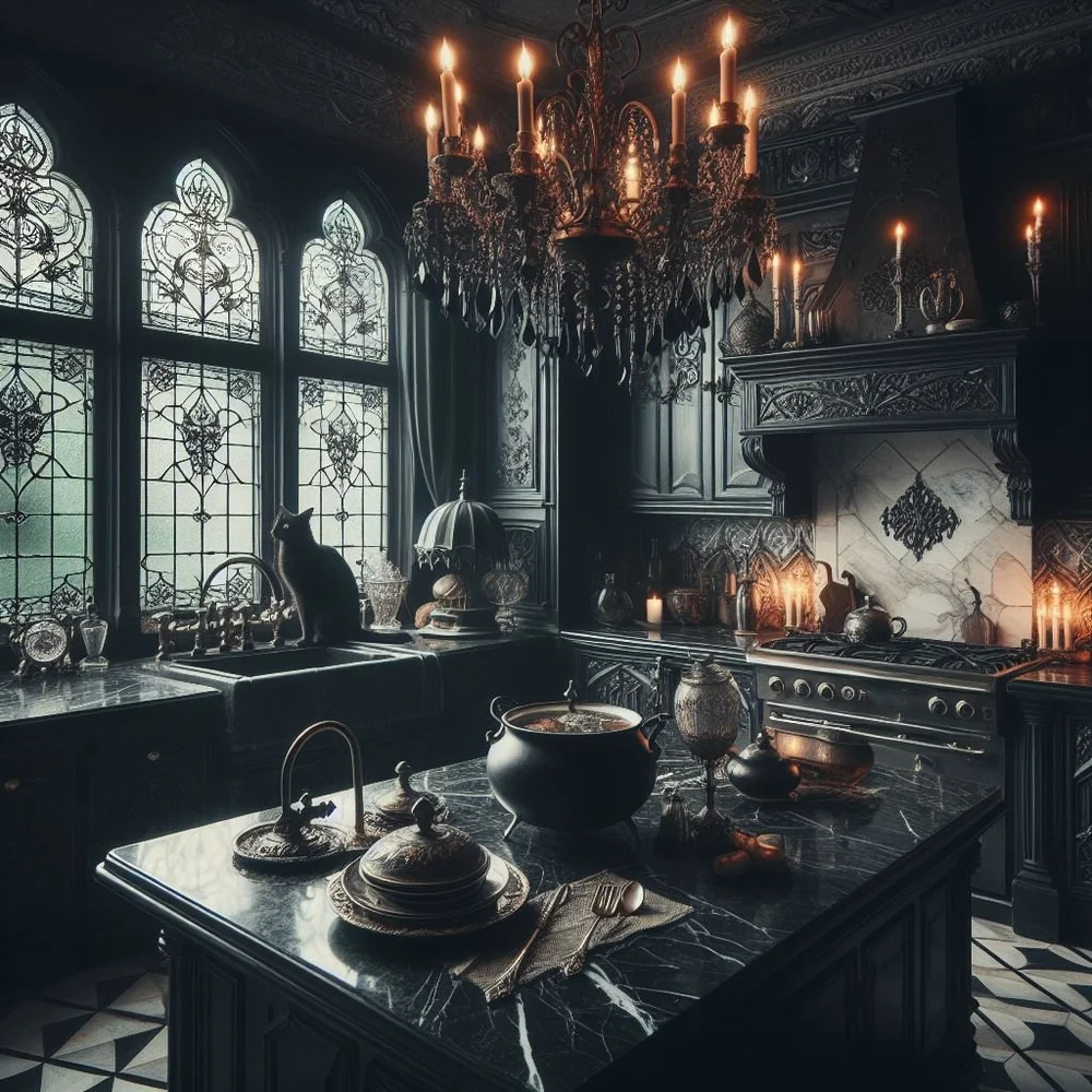 15 Captivating Gothic Kitchen Ideas for Dark Elegance