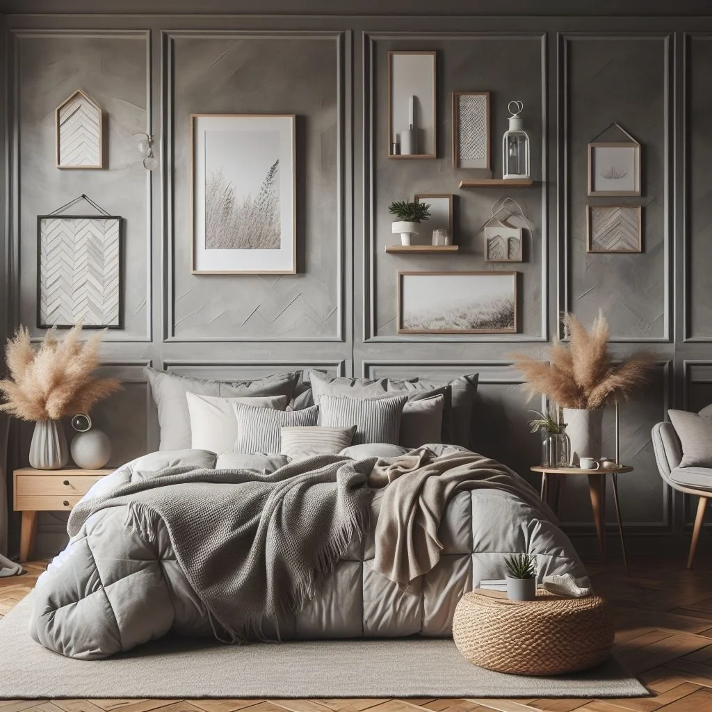 15 Cozy Grey Bedroom Decor Ideas for Tranquil Retreats