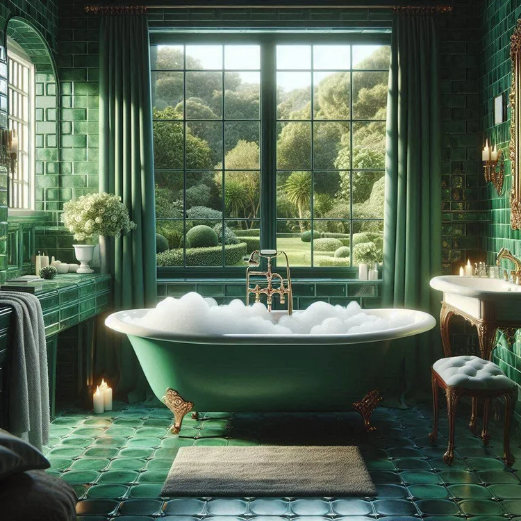 15 Emerald Green Bathroom Ideas for Luxe Elegance