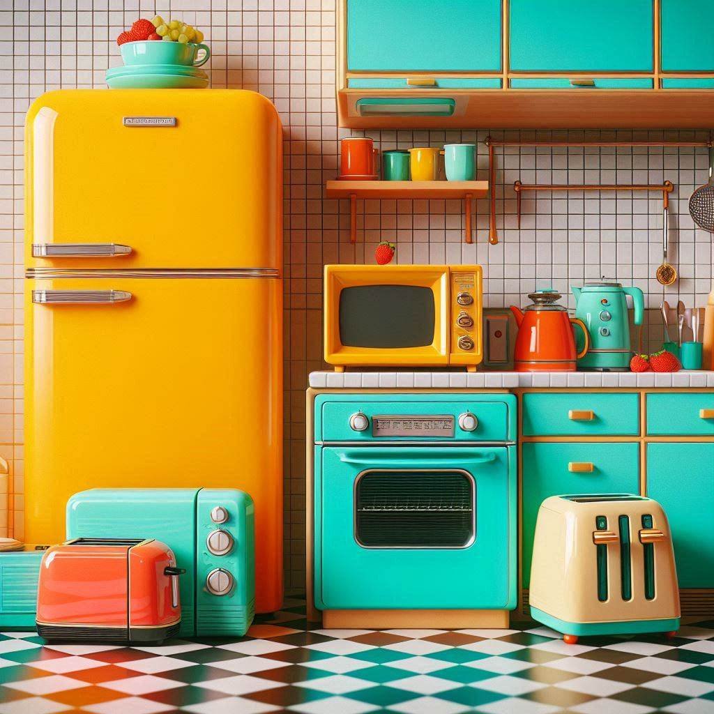 15 Retro 80s Kitchen Ideas for Vintage Vibes
