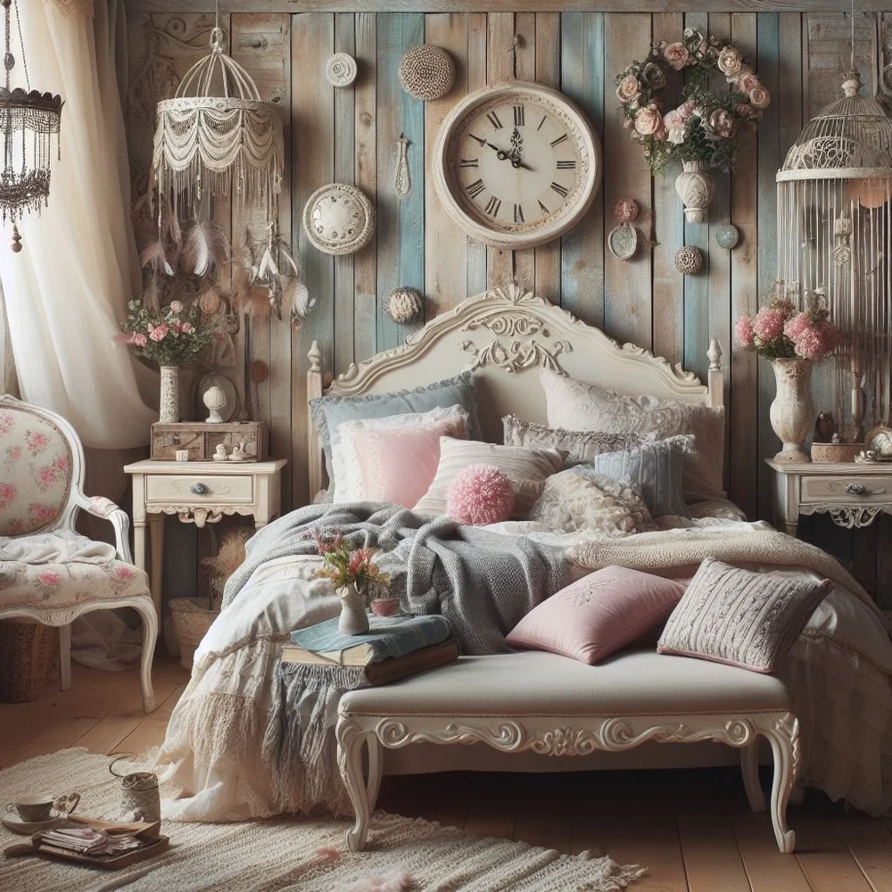 15 Charming Shabby Chic Bedroom Ideas for Cozy Retreats