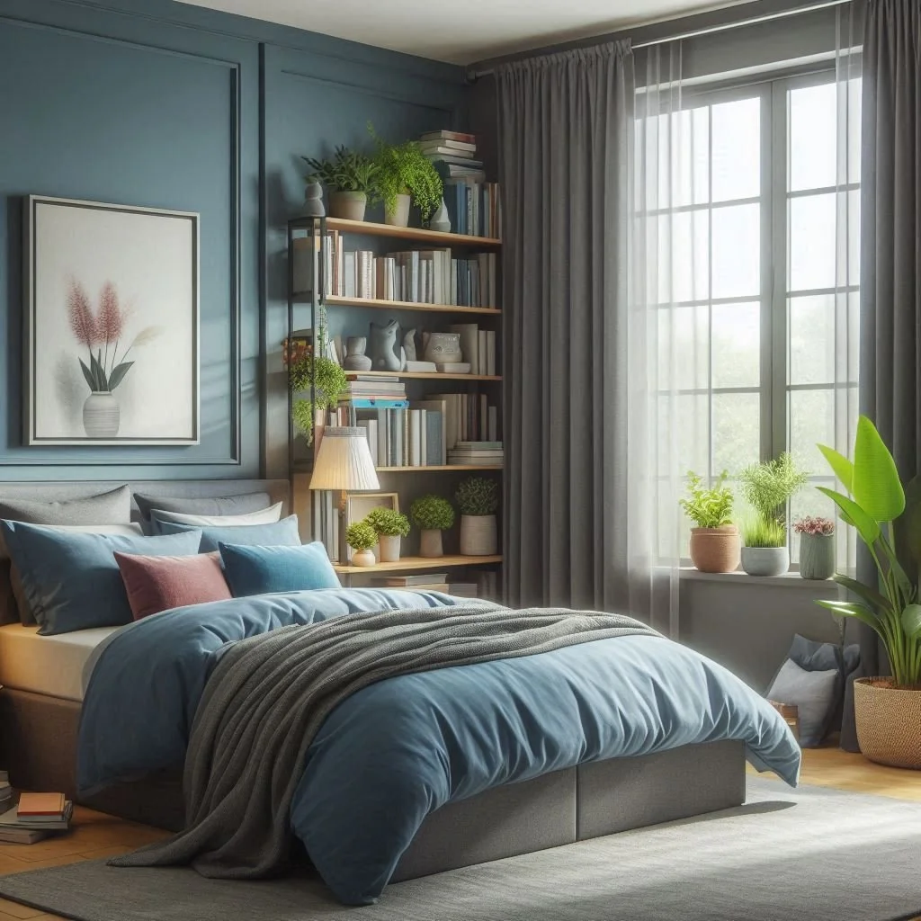 15 Blue and Grey Bedroom Ideas for a Relaxing Space